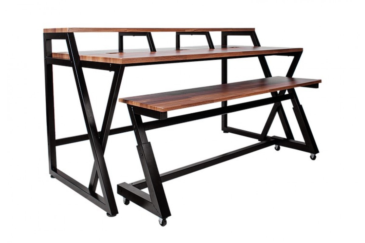 Wavebone Headquarter Full Size 88 Key Studio Desk - Wood